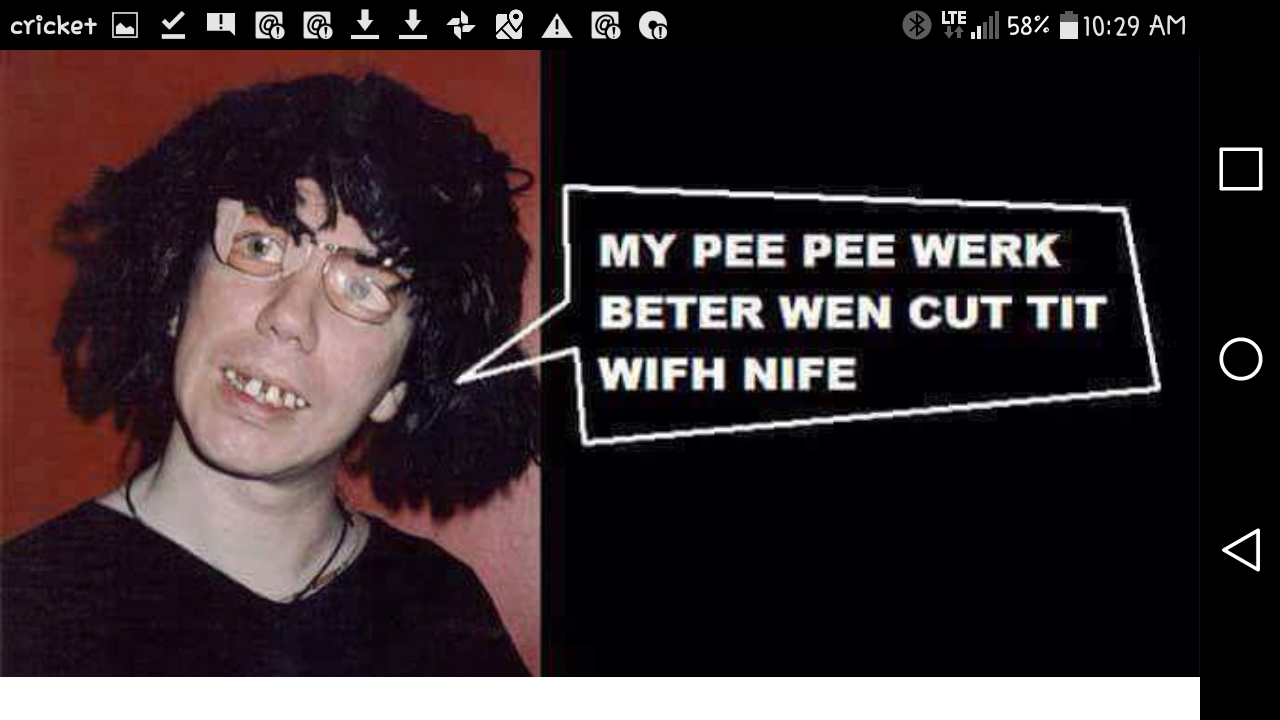 CIRCUMCISION INSANITY: Poor fool