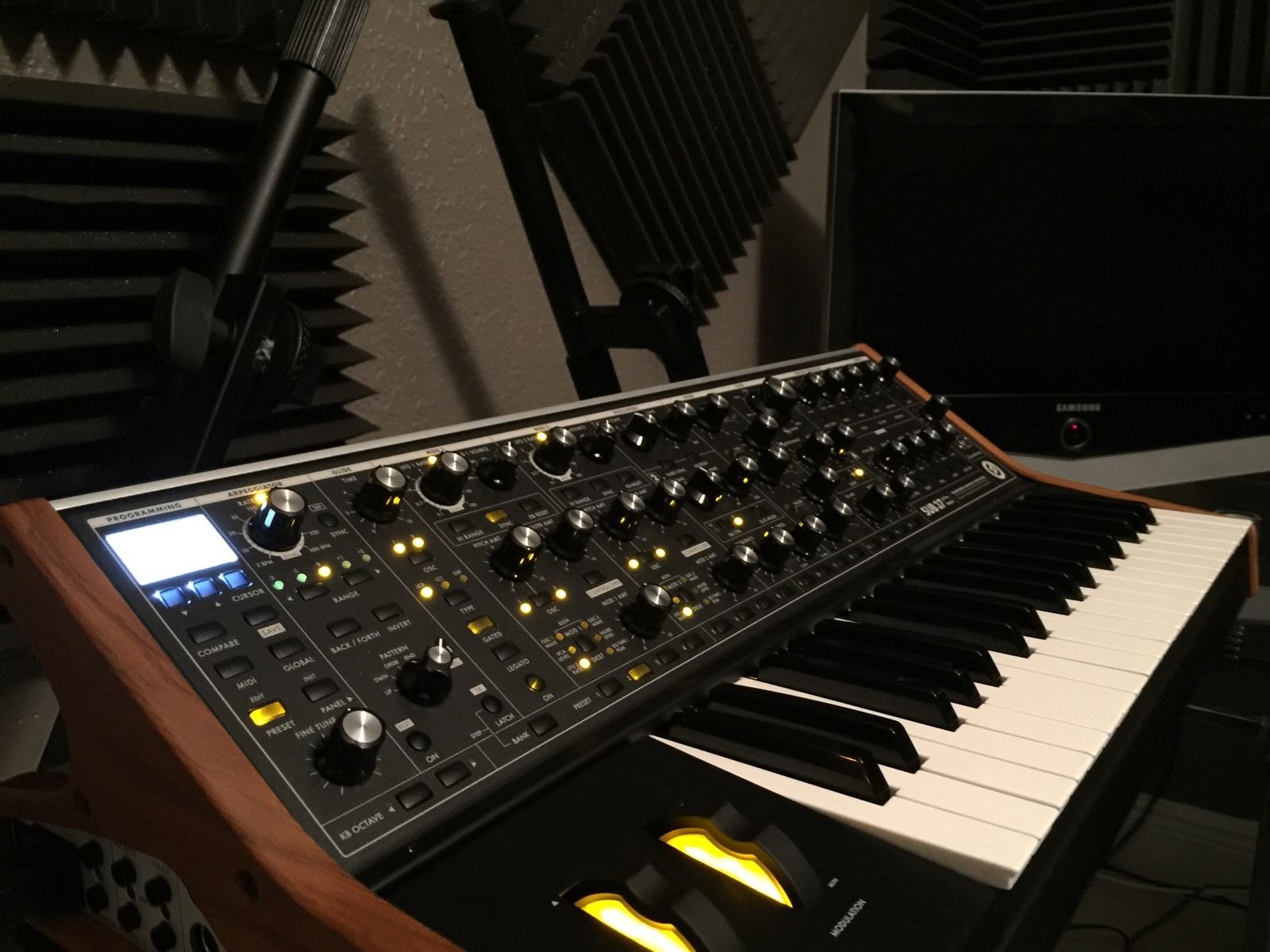 MATRIXSYNTH: Moog Sub 37 Keyboard Synthesizer