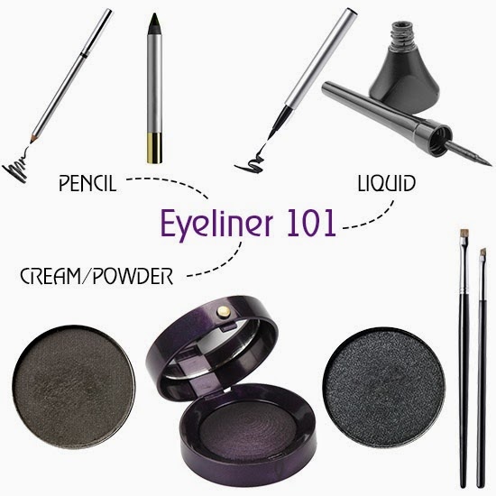 Eyeliner Styles and How to Apply Them ~ Makeup & Beauty Tips