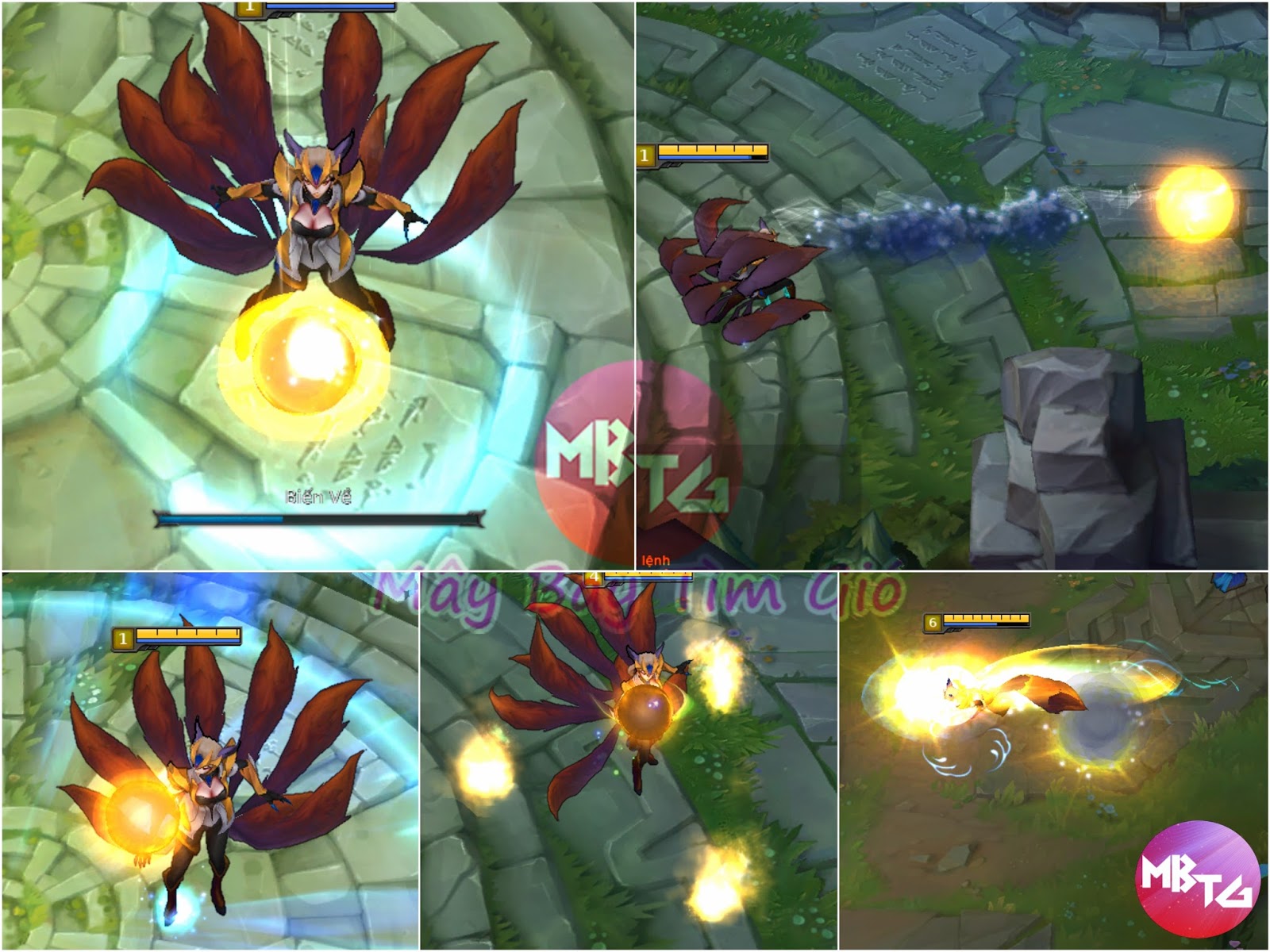 Custom skin : Victoryus Ahri ~ MBTG - Mod LoL