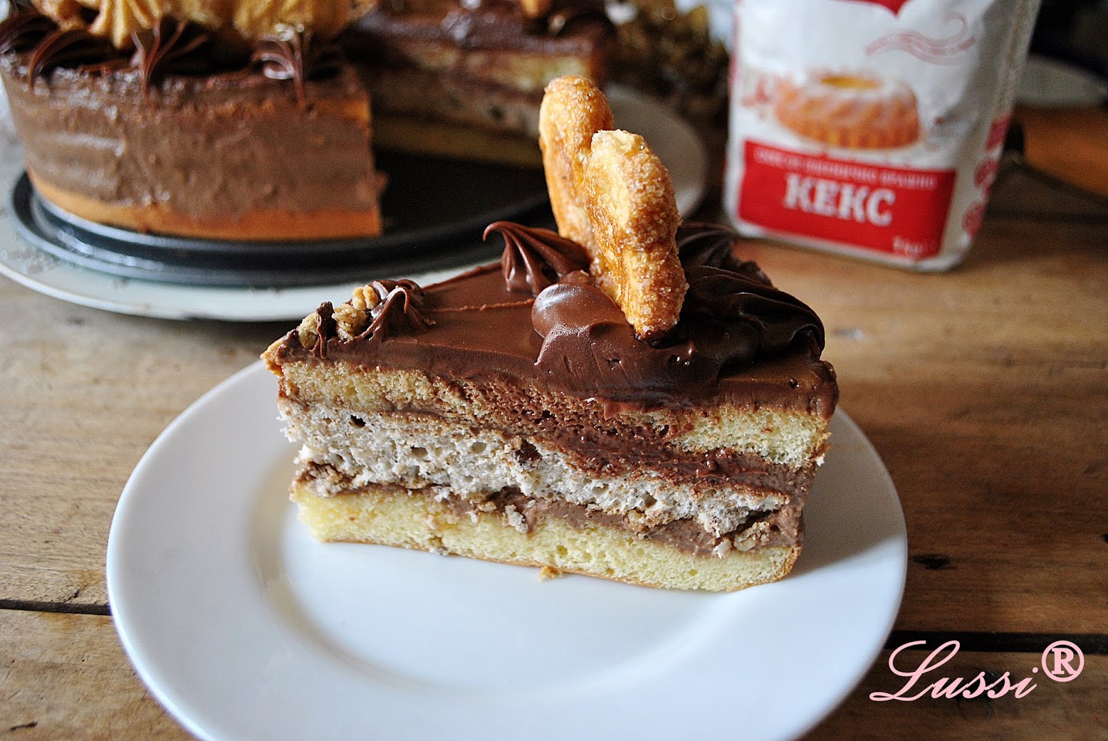 Lussi`s World of Artcraft: Торта "Кралица Мария" / Queen Mary's Cake