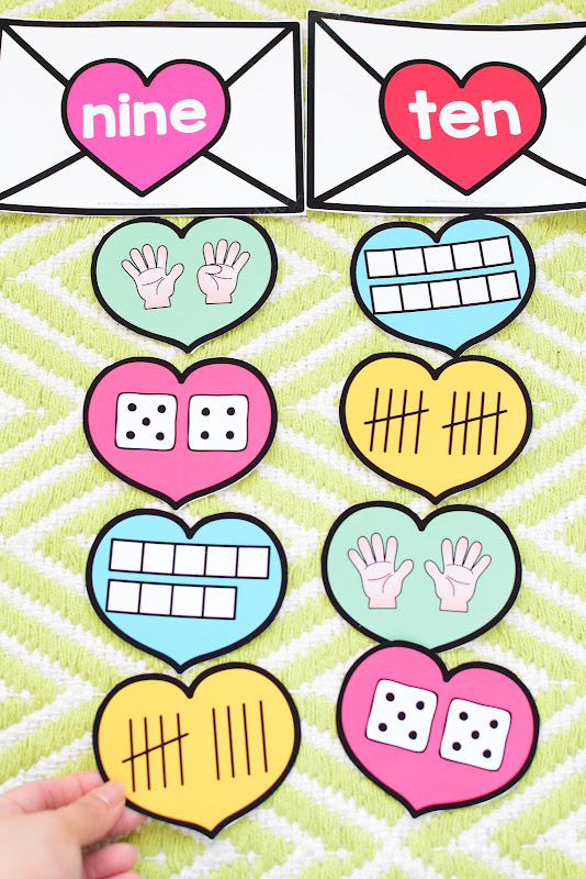 Valentine's Day Preschool Math and Literacy Mini Unit | The Pinay ...