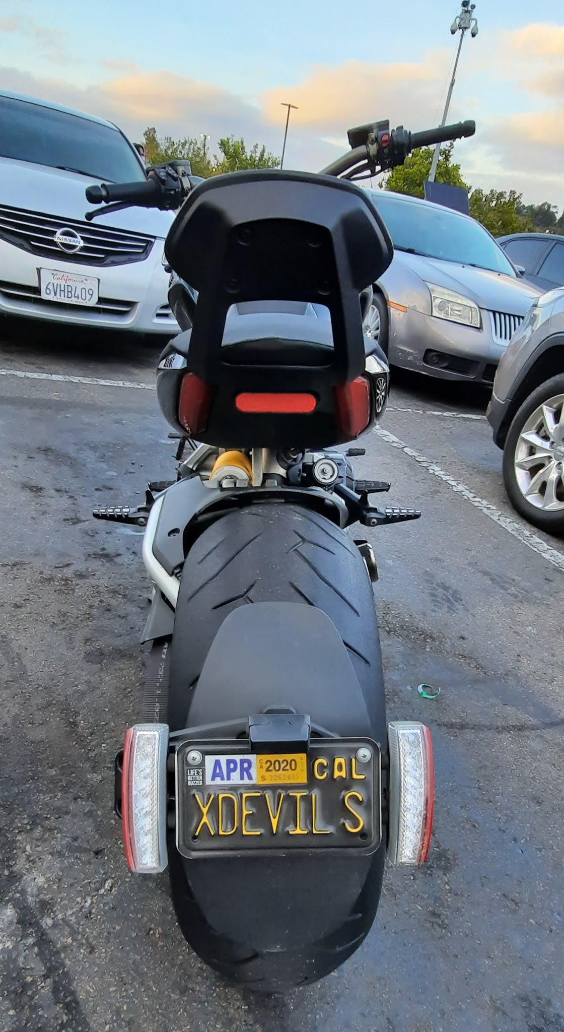 Just A Car Guy: nice Ducati! Interesting license plate