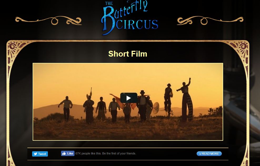 The Butterfly Circus -short film-