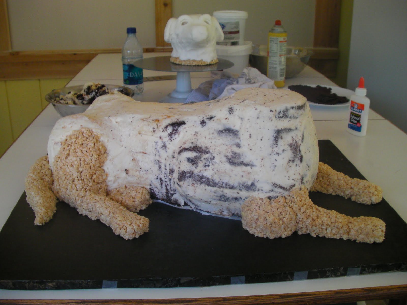 Edge Desserts: The Construction of a Chocolate Lab Cake