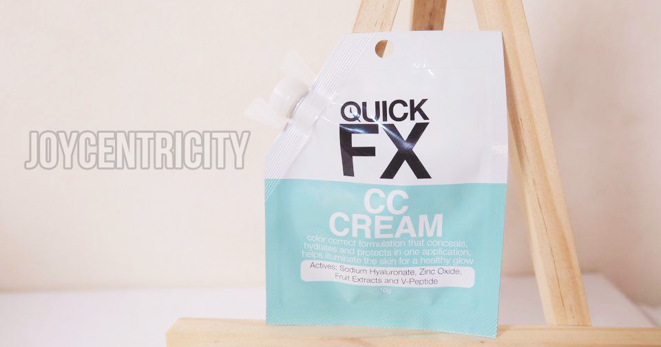 Joycentricity: Quick FX CC Cream Review