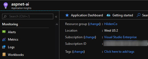 Monitor ASP.NET applications using Application Insights and Azure ...