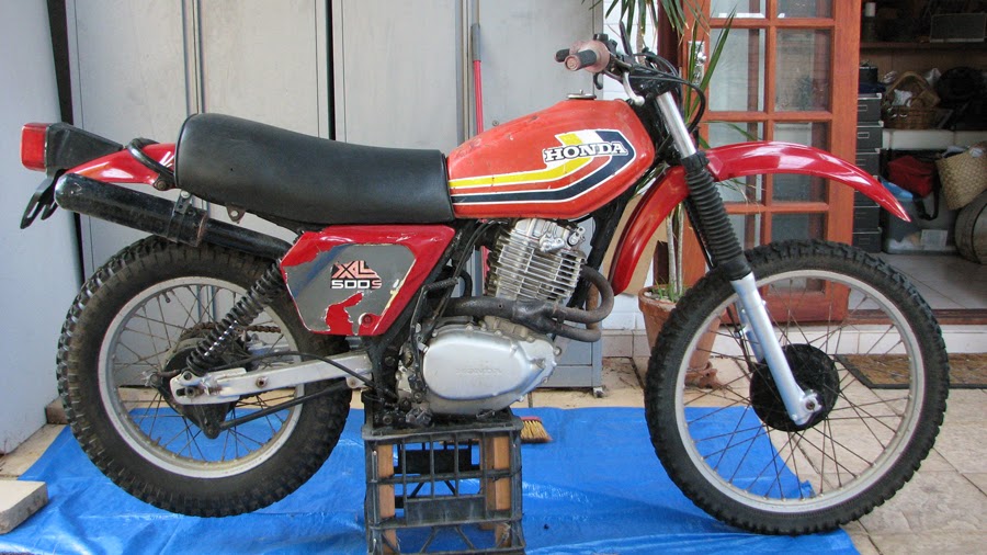 Crispy Cycles: XL250 tank now fits XL500