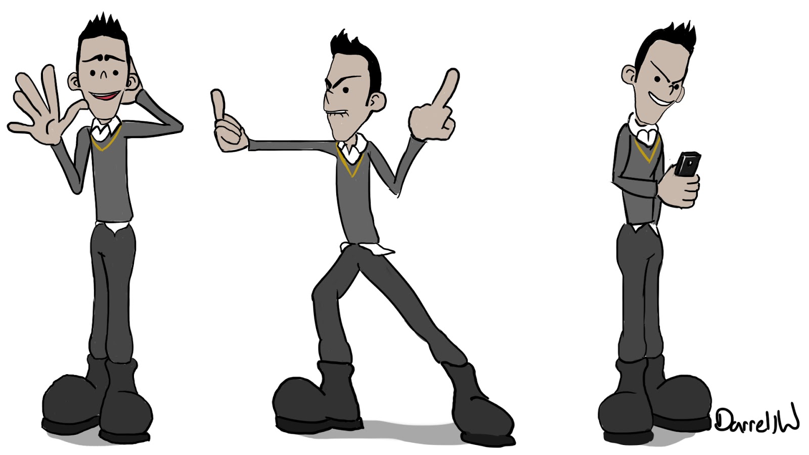 Aftermath: An Anti-Bullying Animation: Character Design