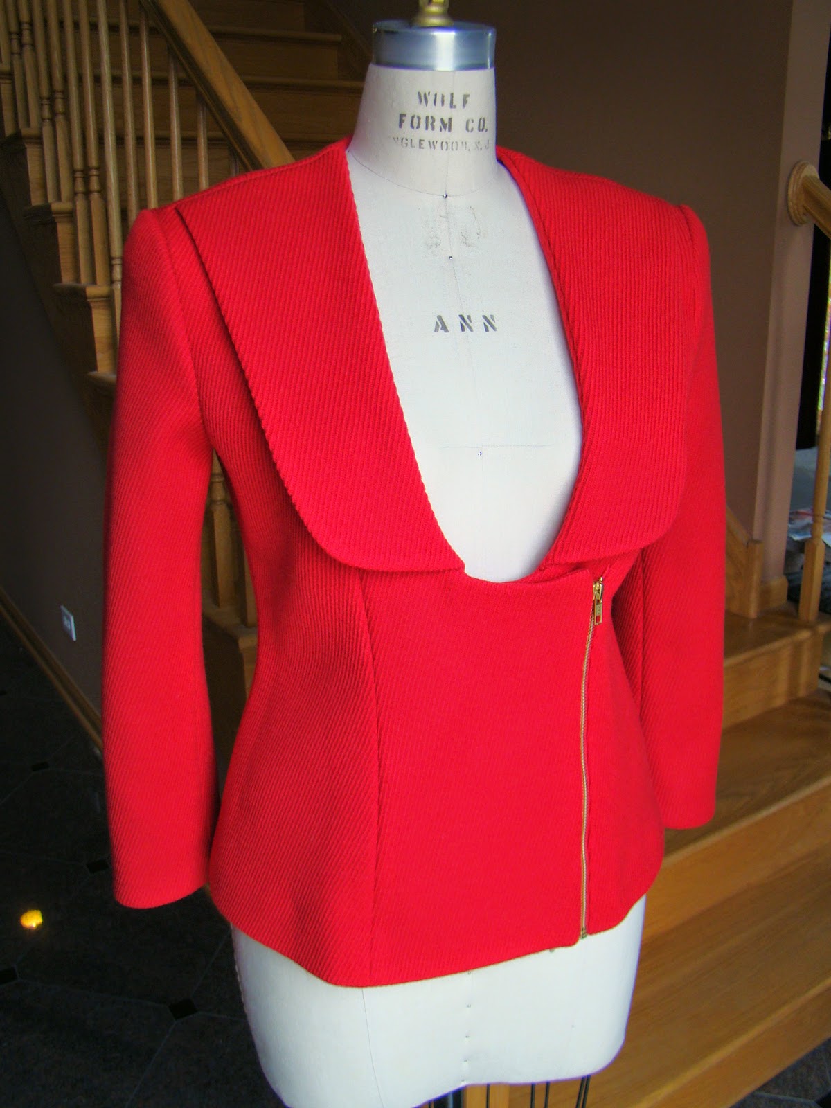 Did You Really Sew That?: Wool Shrinkage during Jacket Construction