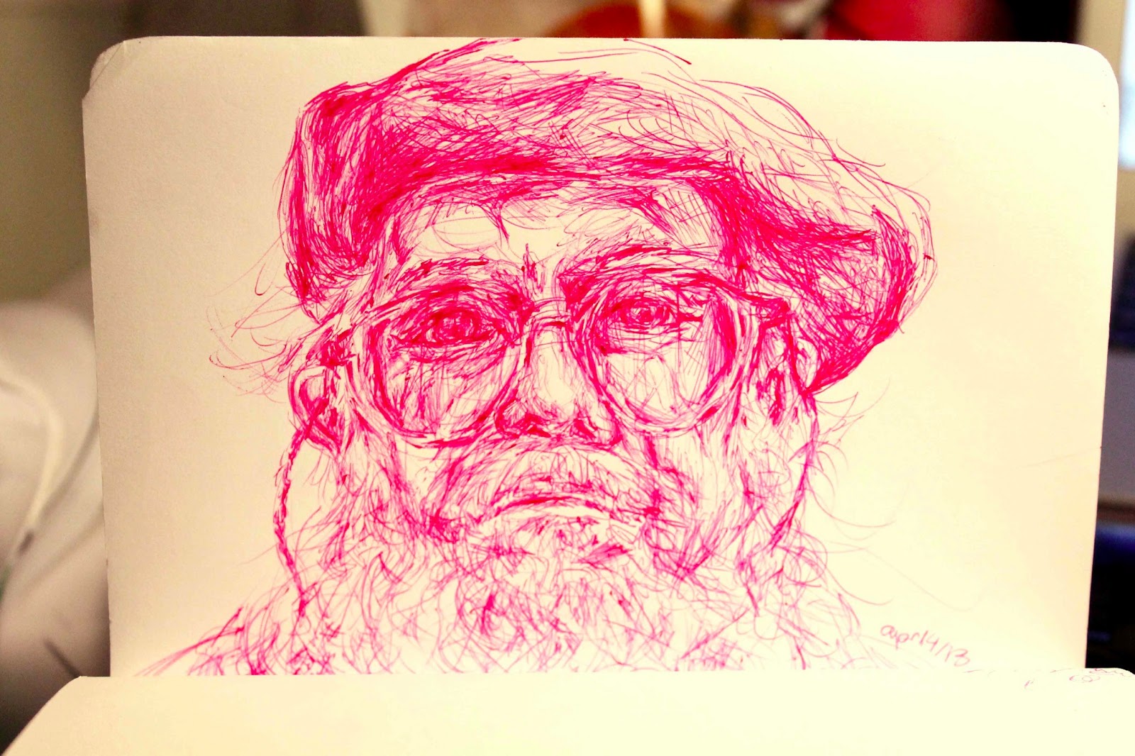 artsyfartsyness: Pink Sketch