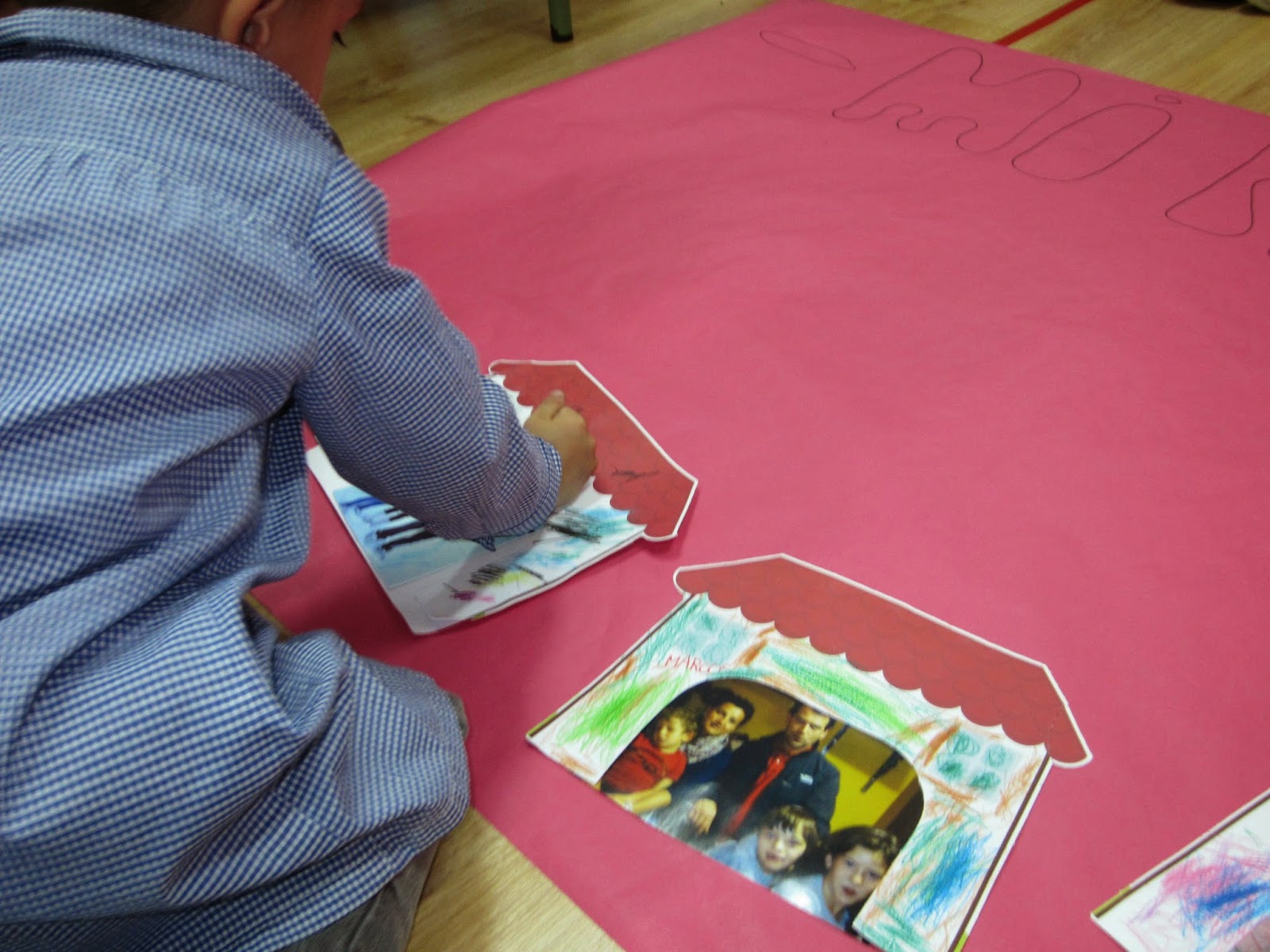 BLOG DE PATRI, educación infantil: MURAL DE LA FAMILIA