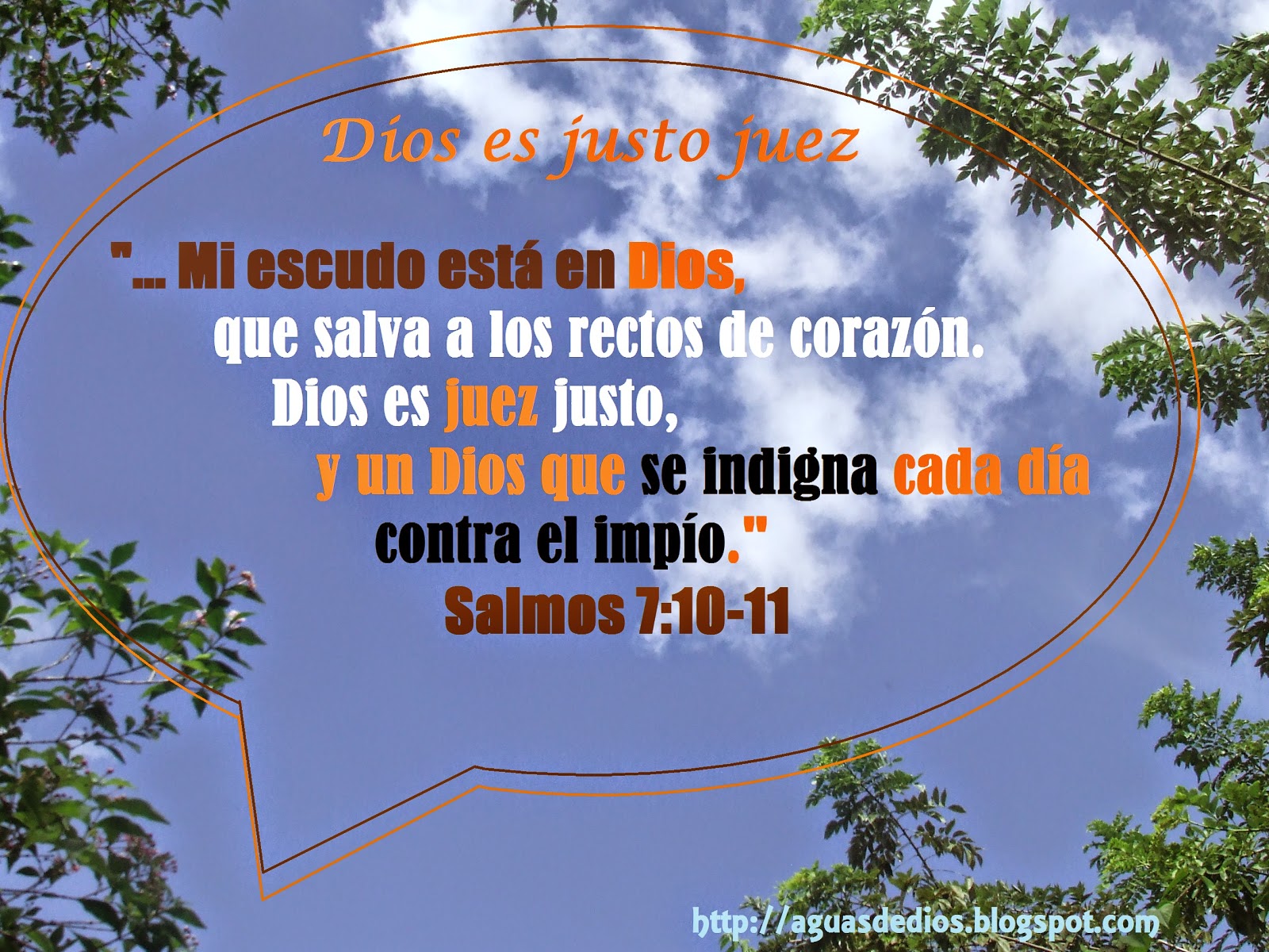 Compartamos la Palabra de Elohim: Mi escudo está en Dios, que salva a ...