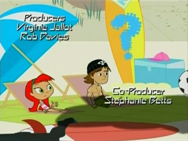 Shirtless Drawn Cartoon Boys: Chaz Lang at the Beach