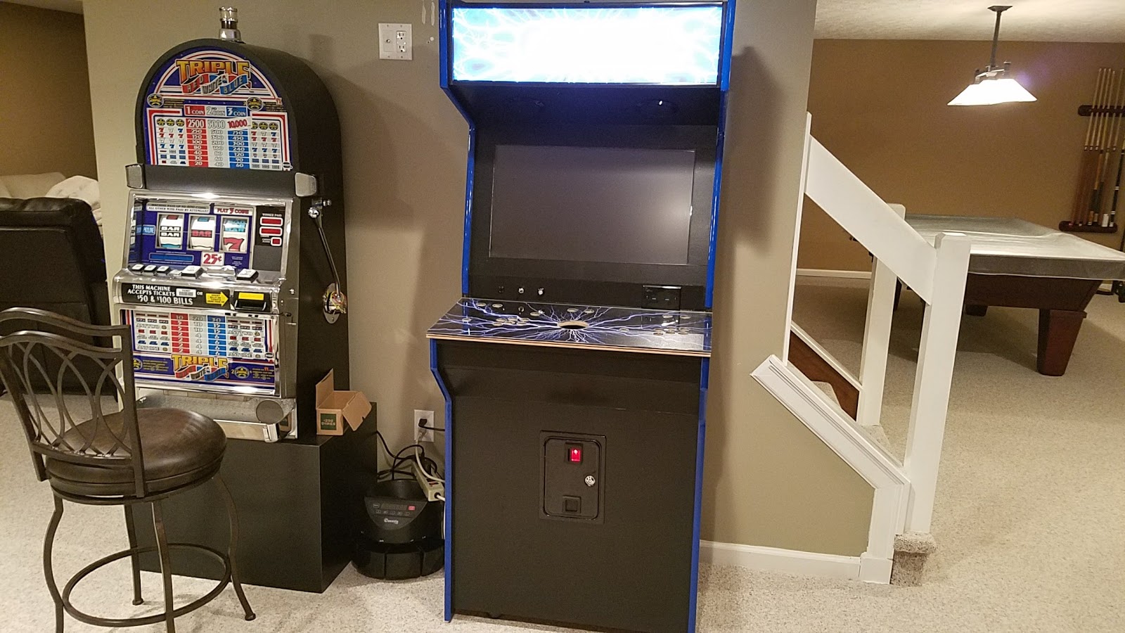 Journey to a Home Retro Arcade: The Arcade Build- Part III: Internal ...