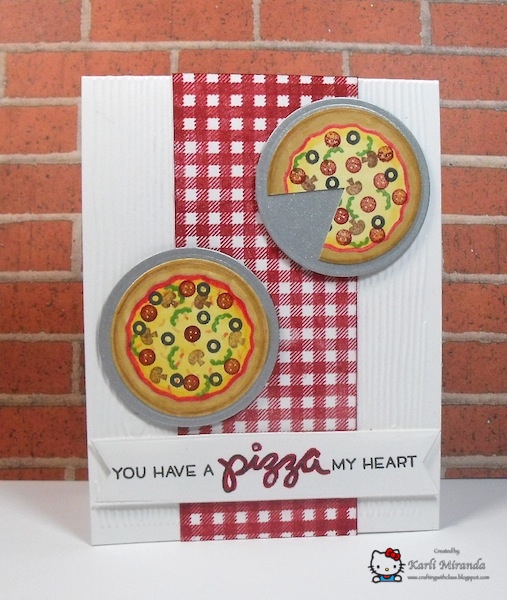 Crafting with Class: Pizza my Heart