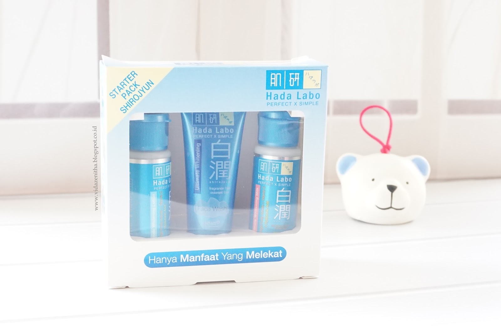 REVIEW HADA LABO SHIROJYUN ULTIMATE WHITENING STARTER PACK - VIDA ZENITHA