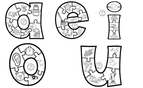 TE CUENTO UN CUENTO: Colorea las vocales