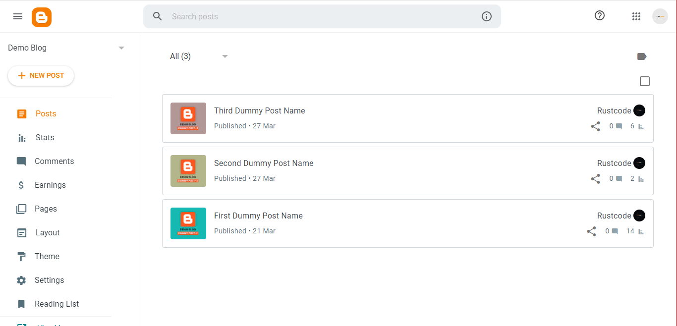 How To Add Back To Top Button In Blogger | RUSTCODE