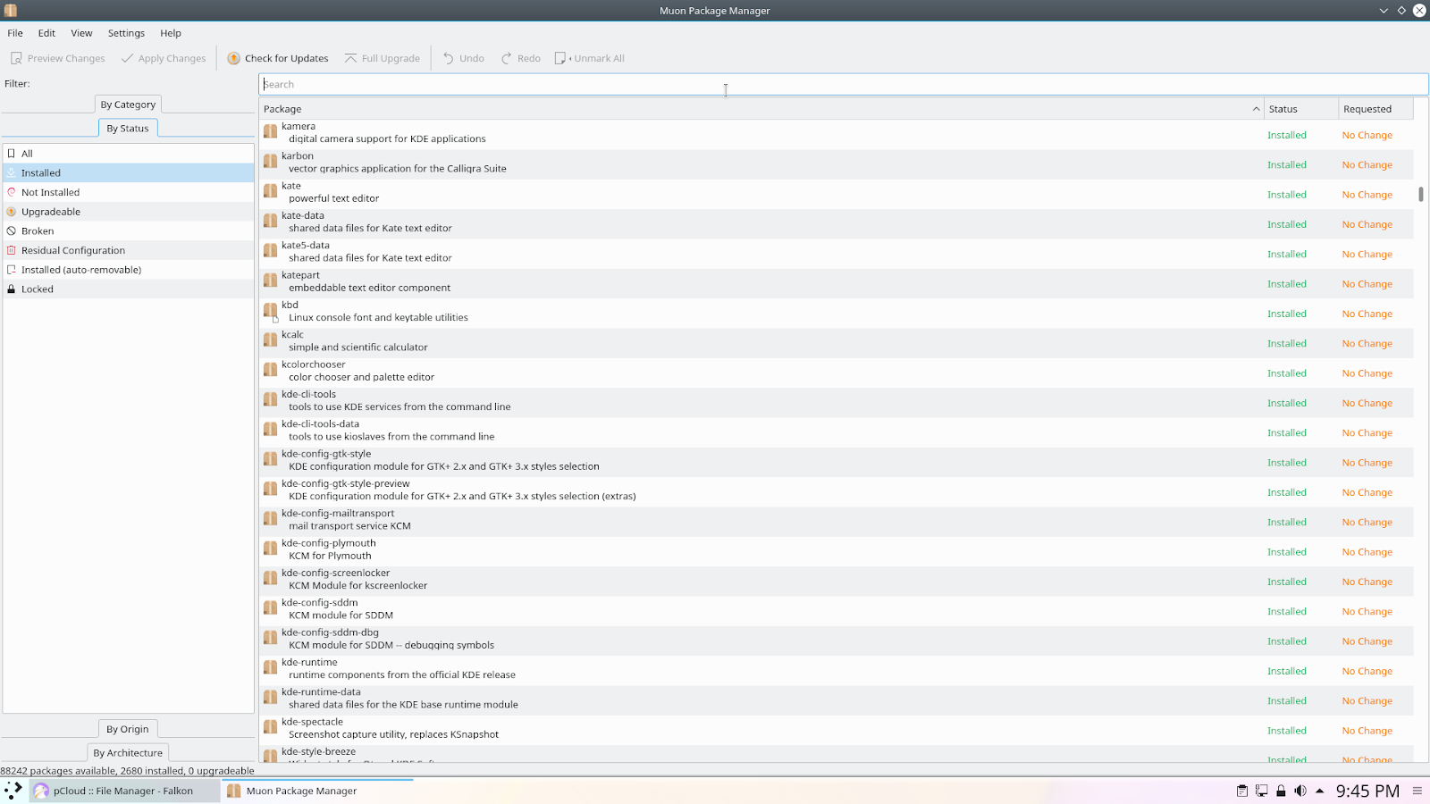 K * Digest!: KDE Package Manager Muon 5.8.0 Released