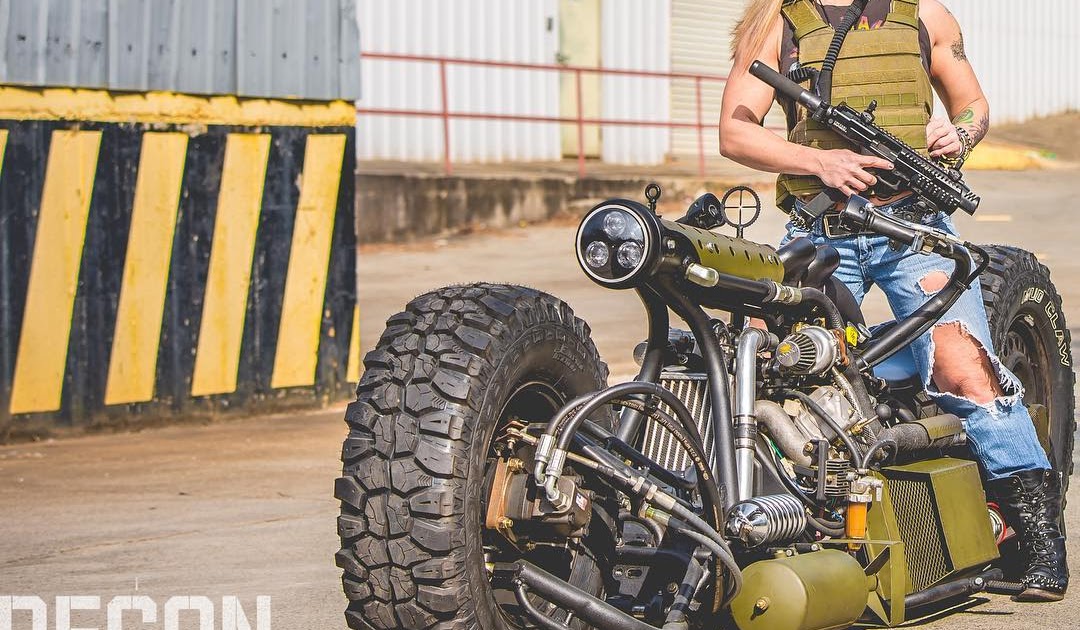 Mercenary Garage : Twin Turbo Diesel AWD Motorcycle