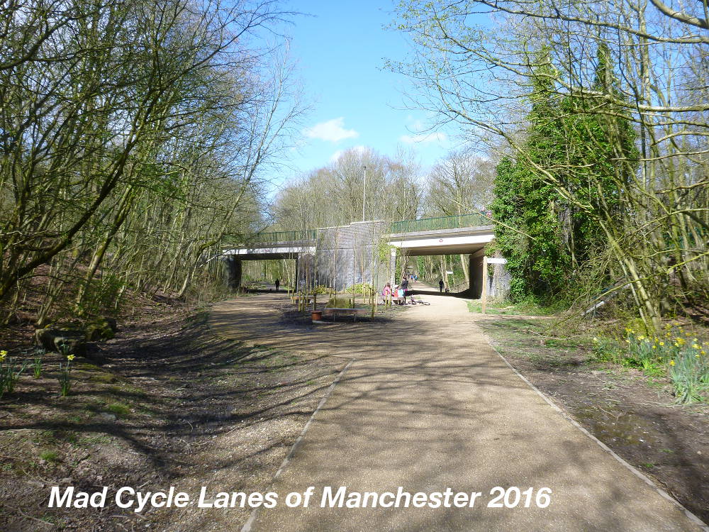 Mad Cycle Lanes of Manchester: Tyldesley Loopline Update, Roe Green to ...