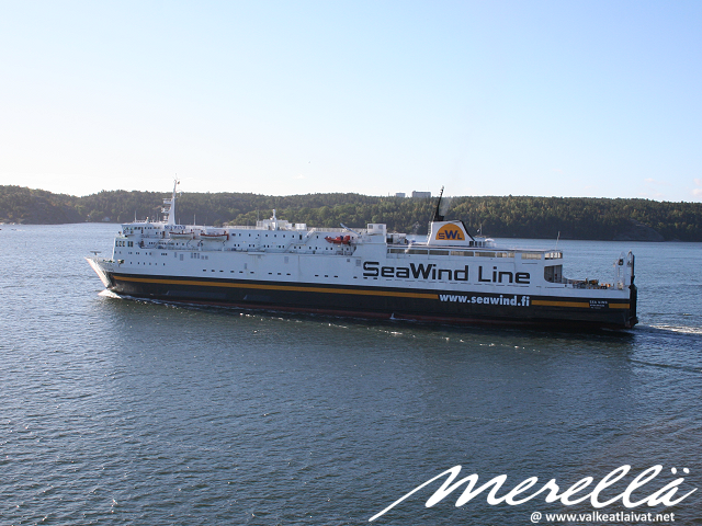 Merellä @ www.valkeatlaivat.net : Siljan Turun laivat / SeaWind Line ...