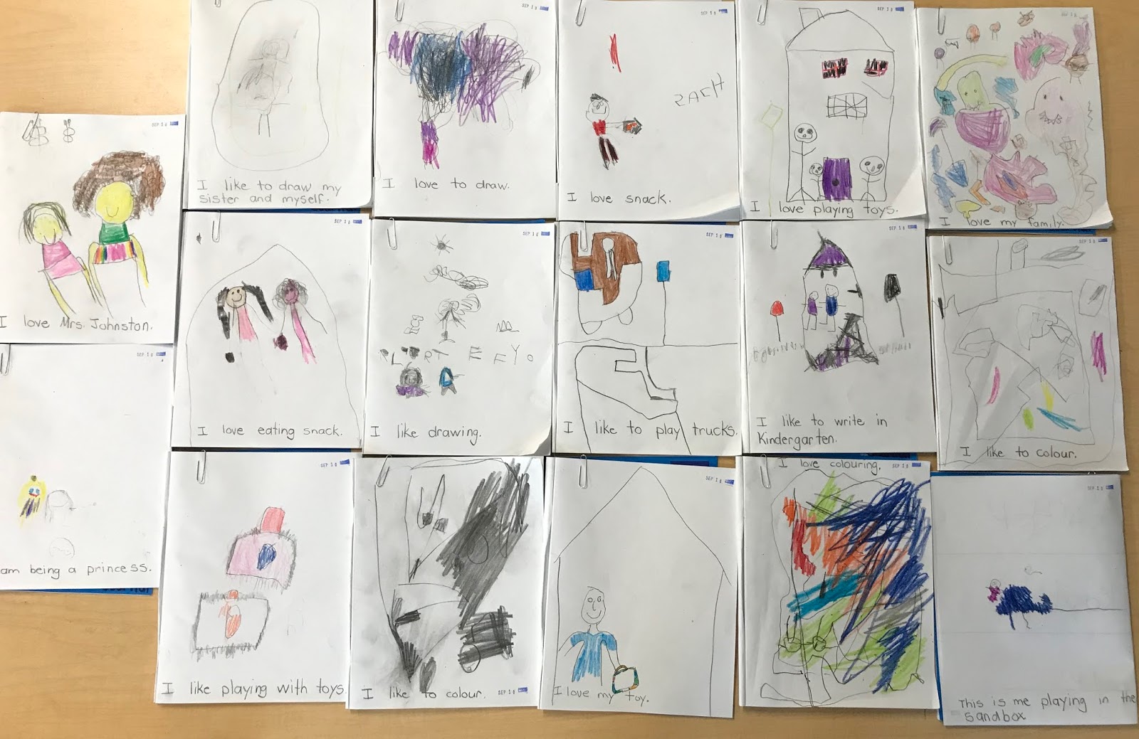 Mrs. Johnston's Kindergarten: What I love About Kindergarten