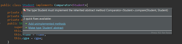 Java Sort Hackerrank Solution | Comparator with Three Properties Java Sort Hackerrank Solution | Comparator with Three Properties