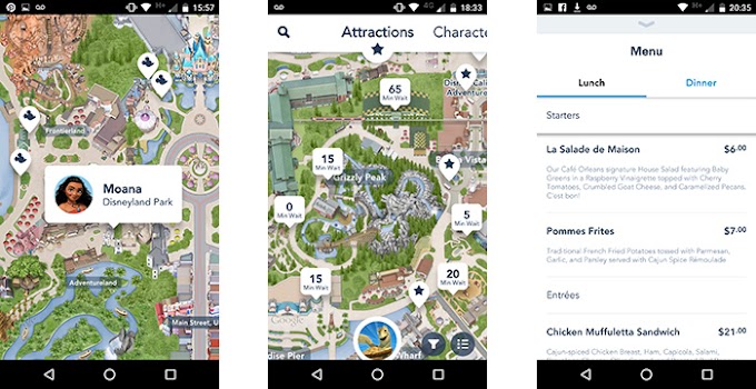 App de Disneyland, tu gran aliado
