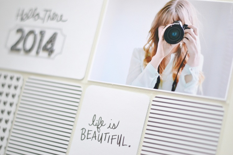 Laura Rahel: My 2014 Project Life Title Page