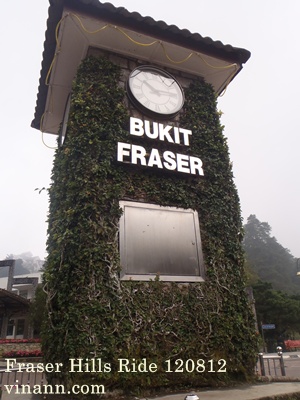 Ride to Fraser Hills - 120812 vin_ann