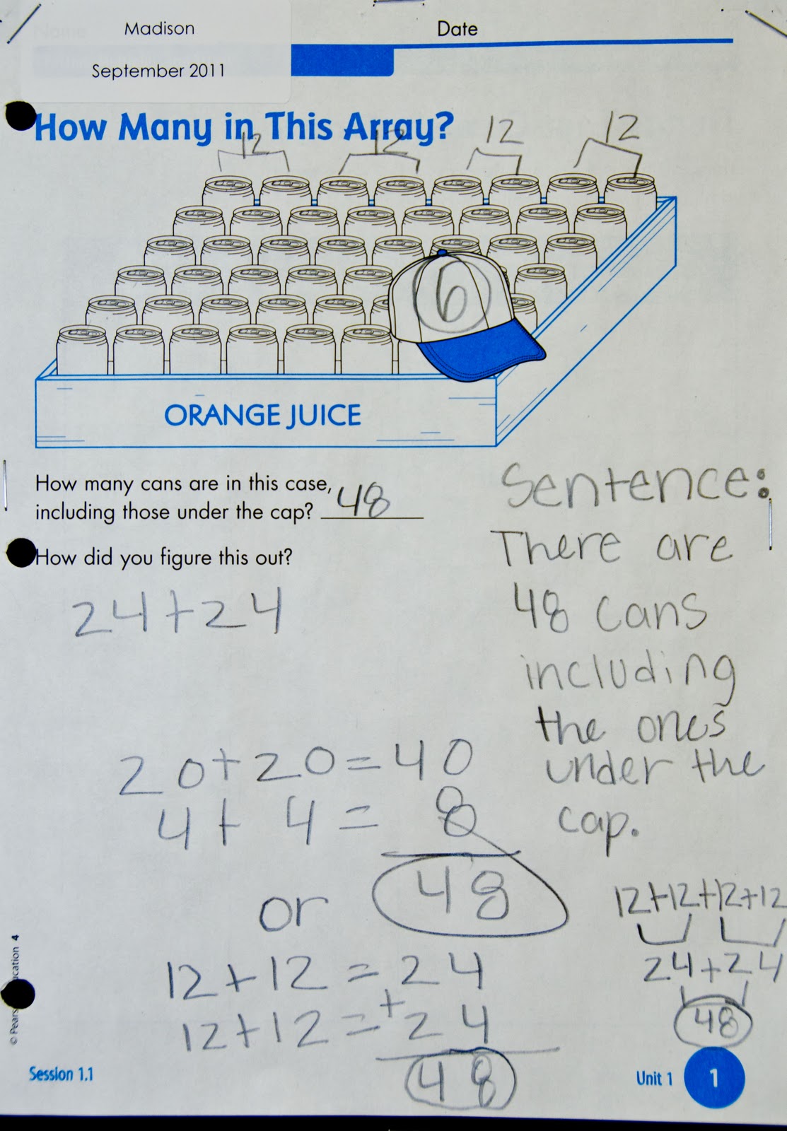 Showcasing Student Success: 4th Grade - Math Bulletin Board