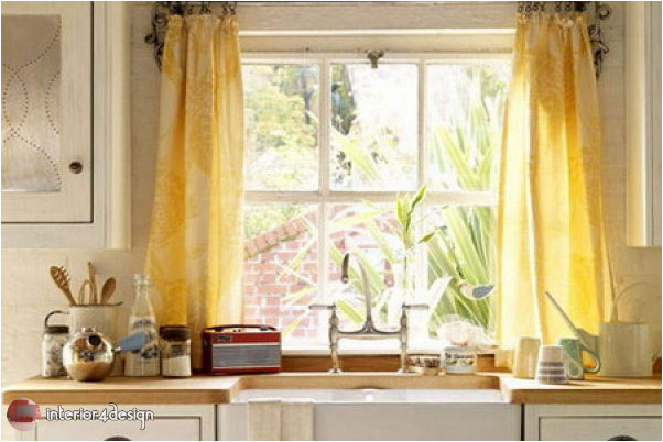 Elegant Kitchen Curtains - Modern & Stylish Kitchen Window Treatments ...