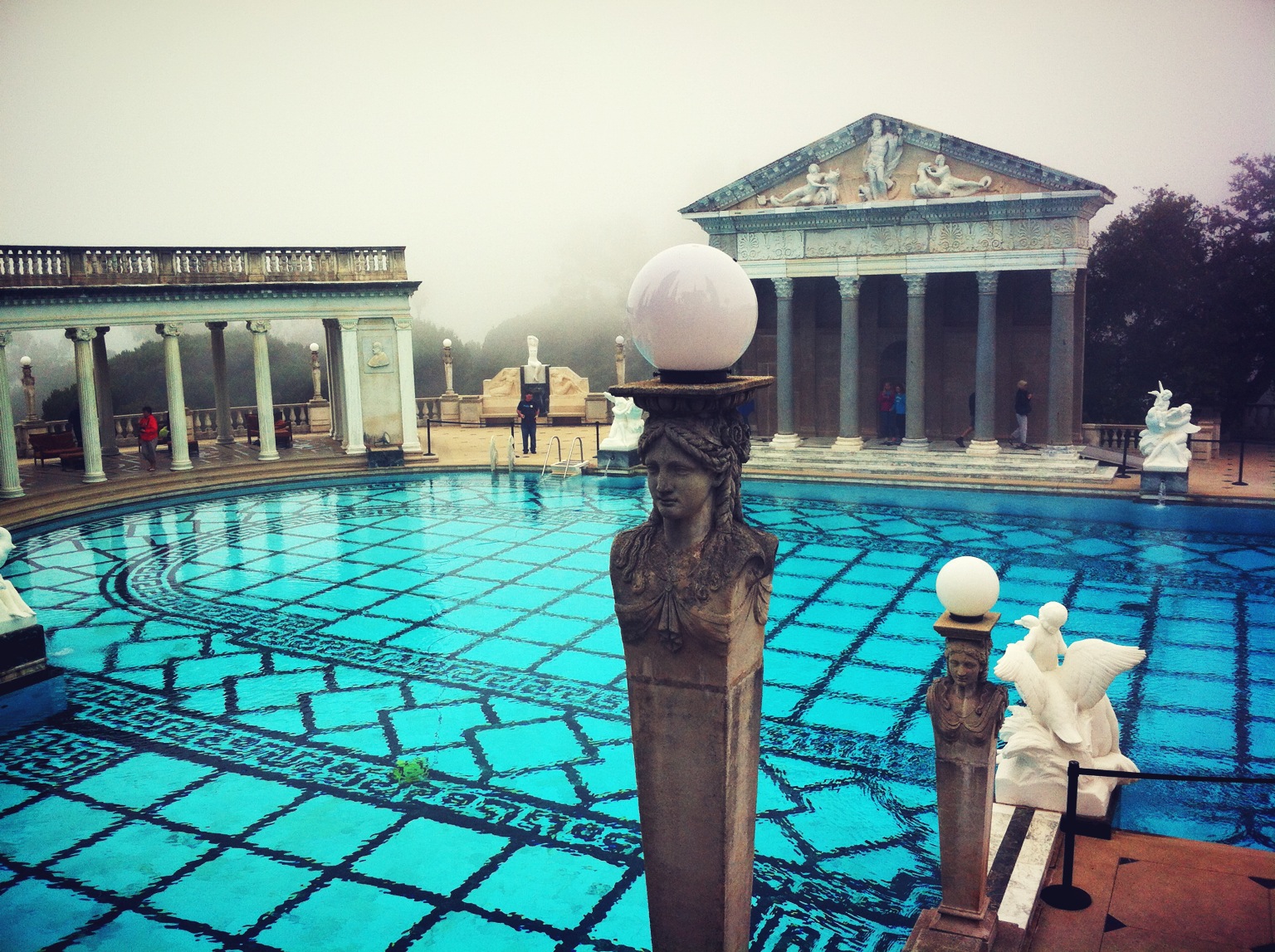 An amazing pool at Hearst Castle in California : r/pics