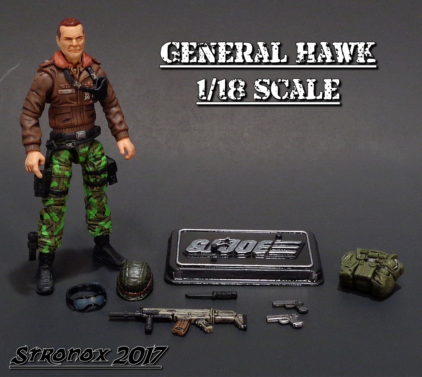 Stronox Custom Figures: GI Joe: General Hawk