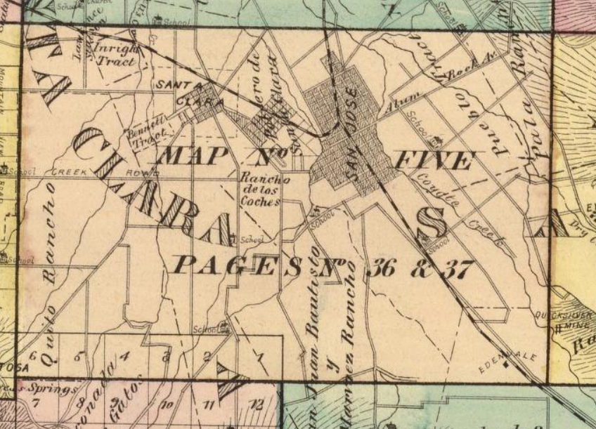 Santa Clara County Route G8 and the New Almaden Quicksilver Mine