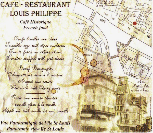 Le café restaurant Louis-Philippe