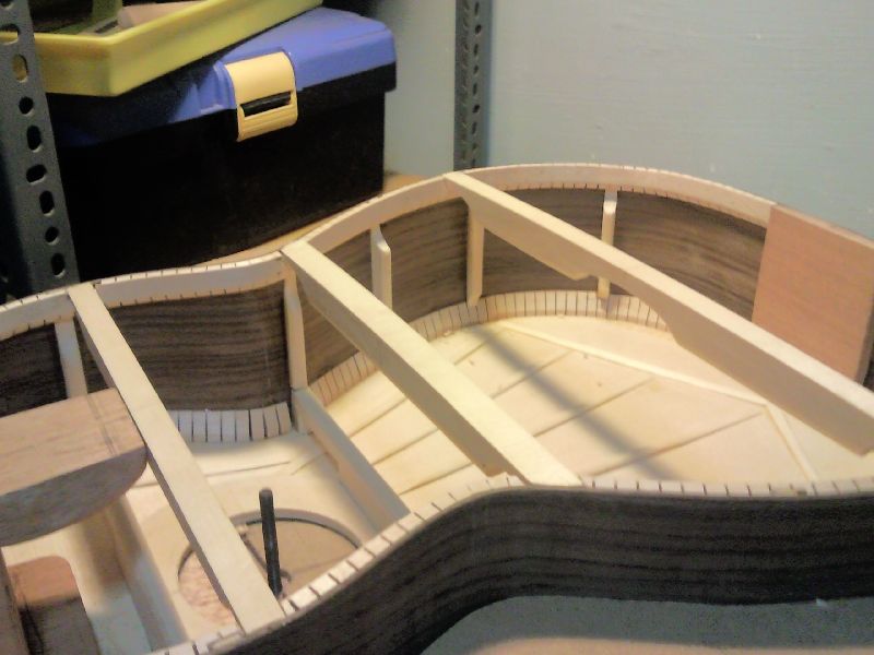 Sen's Guitar Making Blog: Back struts