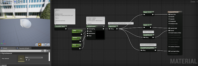 Custom distance field shapes material - Asset Creation - Unreal Engine ...