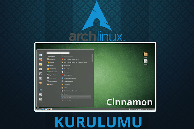 Arch Linux Cinnamon GDI Kurulumu - Mustafa Sabri OĞUZ