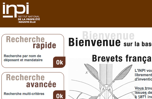 Chemin de Papier: INPI : la base de données des brevets du XIXe siècle