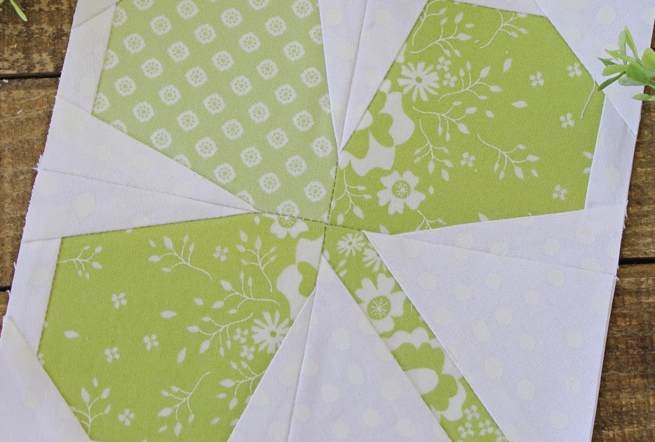 {Free Pattern} Shamrock FPP Block Pattern - 4 sizes - Threadbare Creations