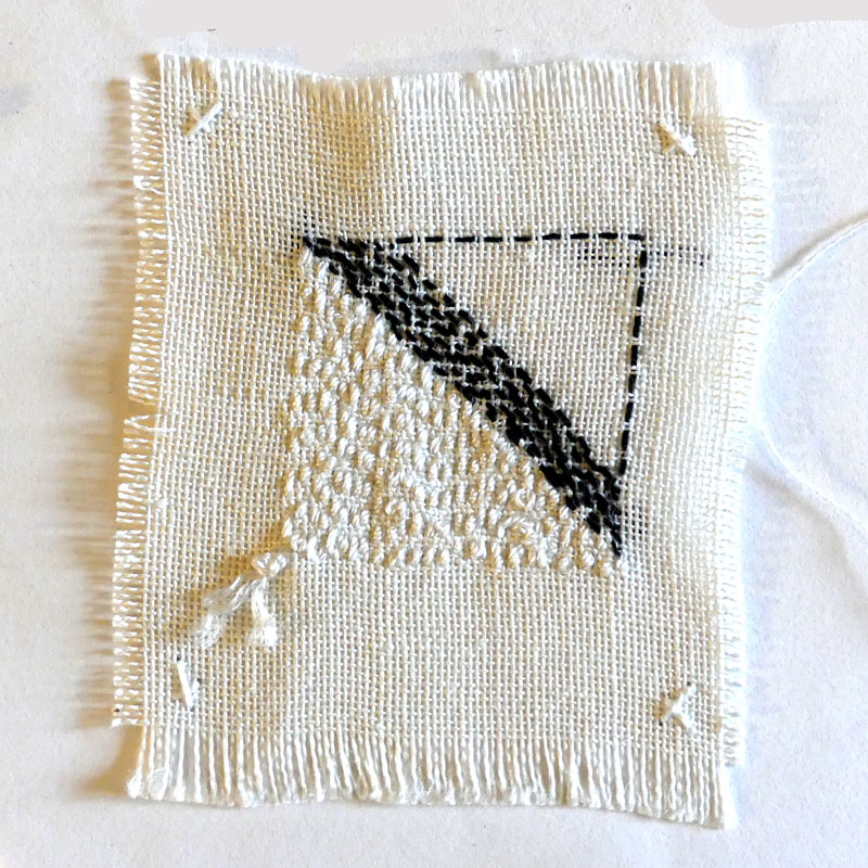 Charlton Stitcher: White stitches