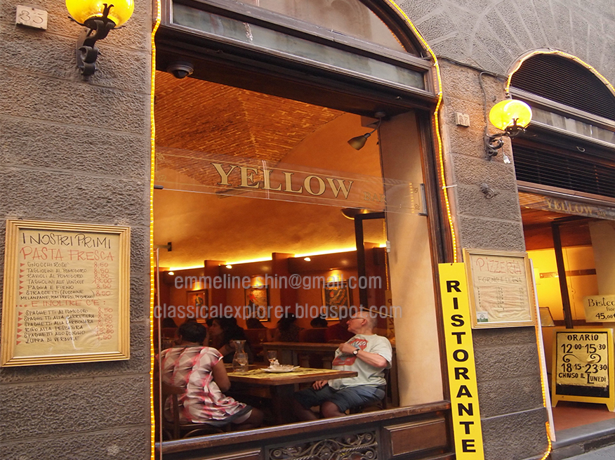 Firenze Yellow Bar Pizza and Pasta 피렌체 옐로우바 후기