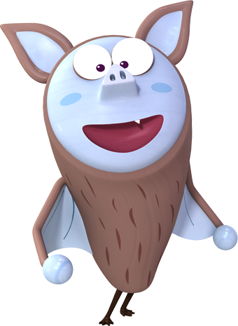 Cartoon Characters: Tickety Toc (PNG)