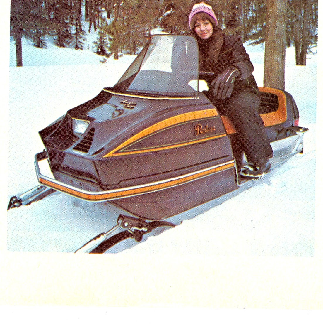 CLASSIC SNOWMOBILES OF THE PAST: 1975 ARCTIC CAT PANTERA