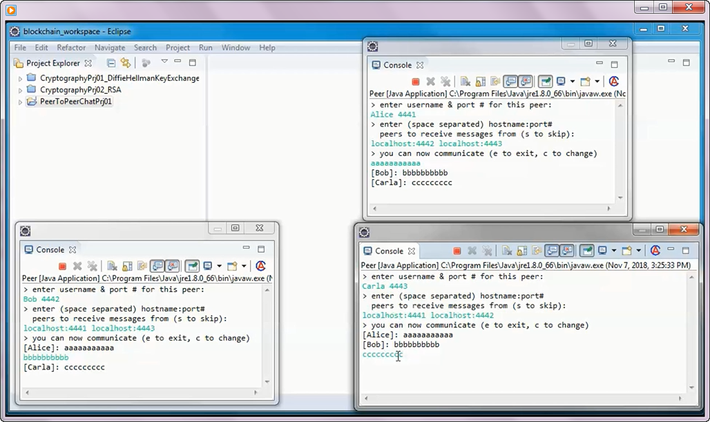 Prototype Project: Peer to Peer (P2P) w/ JAVA
