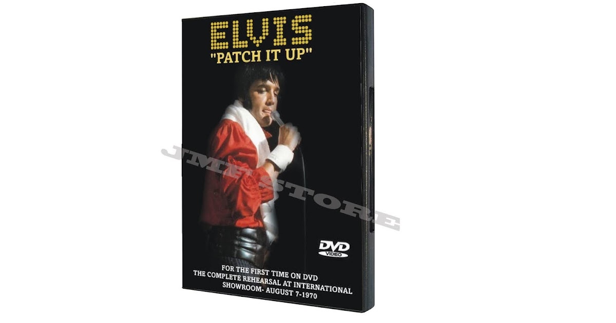 ELVIS PRESLEY PATCH IT UP 1970 REMASTERED DVD - ELVIS PRESLEY STORE