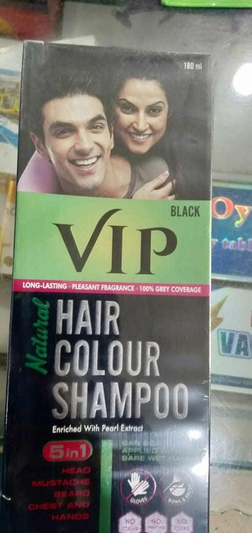 Vip Hair Color Shampoo in Pakistan – 180 ML at low price in Pakistan ...